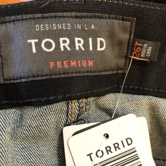 torrid | Jeans | Torrid Bombshell Skinny Jeans Denim 26t Tall Plus Size ...